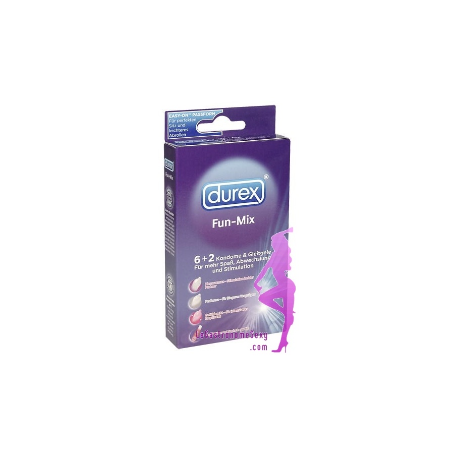 Durex Fun-Mix - Mix de 6 préservatifs
