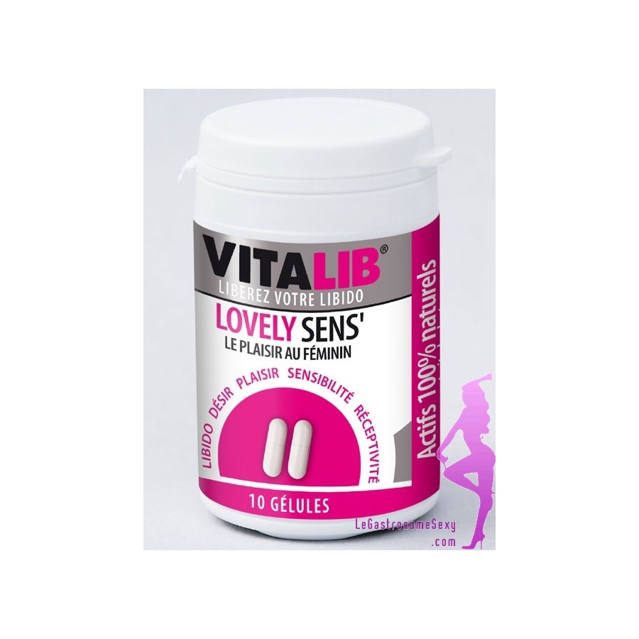 Vitalib Lovely Sens - Booster Libido Femme Aphrodisiaque